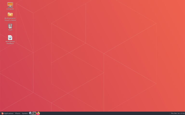 AWS Amazon WorkSpaces 意外と使える Linux ディストリビューション | 大阪のAWSパートナー | ターン・アンド・フロンティア